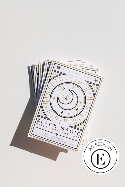 Black Magic Detox Charcoal Mask | Apothecary Co.